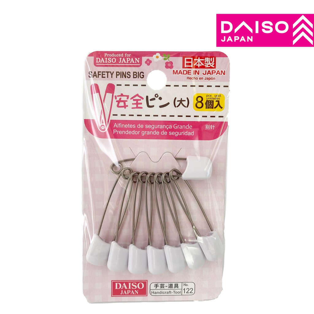DAISO Safety Pins Big Size | Shopee Malaysia