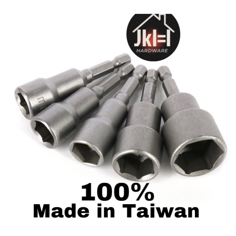 8MM ~ 14MM Magnetic Nut Bolt Driver Drill Tool Bit Bits Adapter 1/4 ...