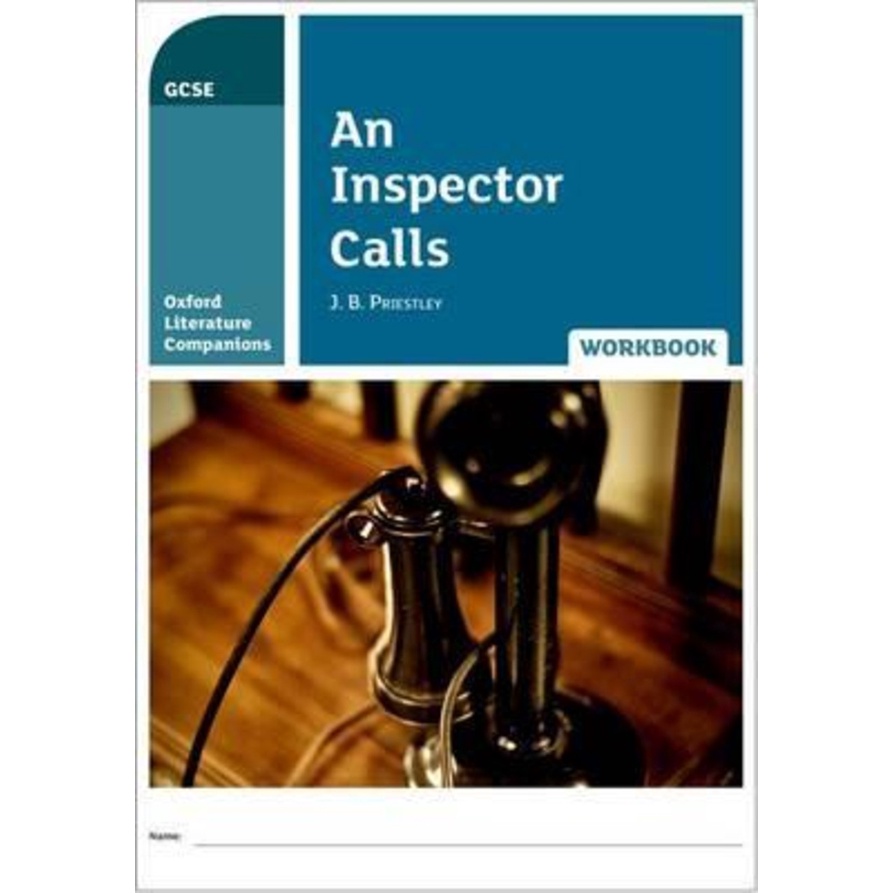 Oxford Literature Companions: An Inspector Calls Workbook : With all ...