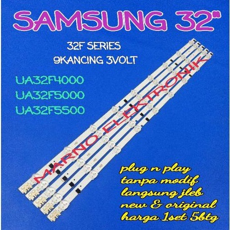 Samsung TV LED BL BACKLIGHT 32 INCH UA32F4000 UA 32F4000 UA32F5000 UA ...