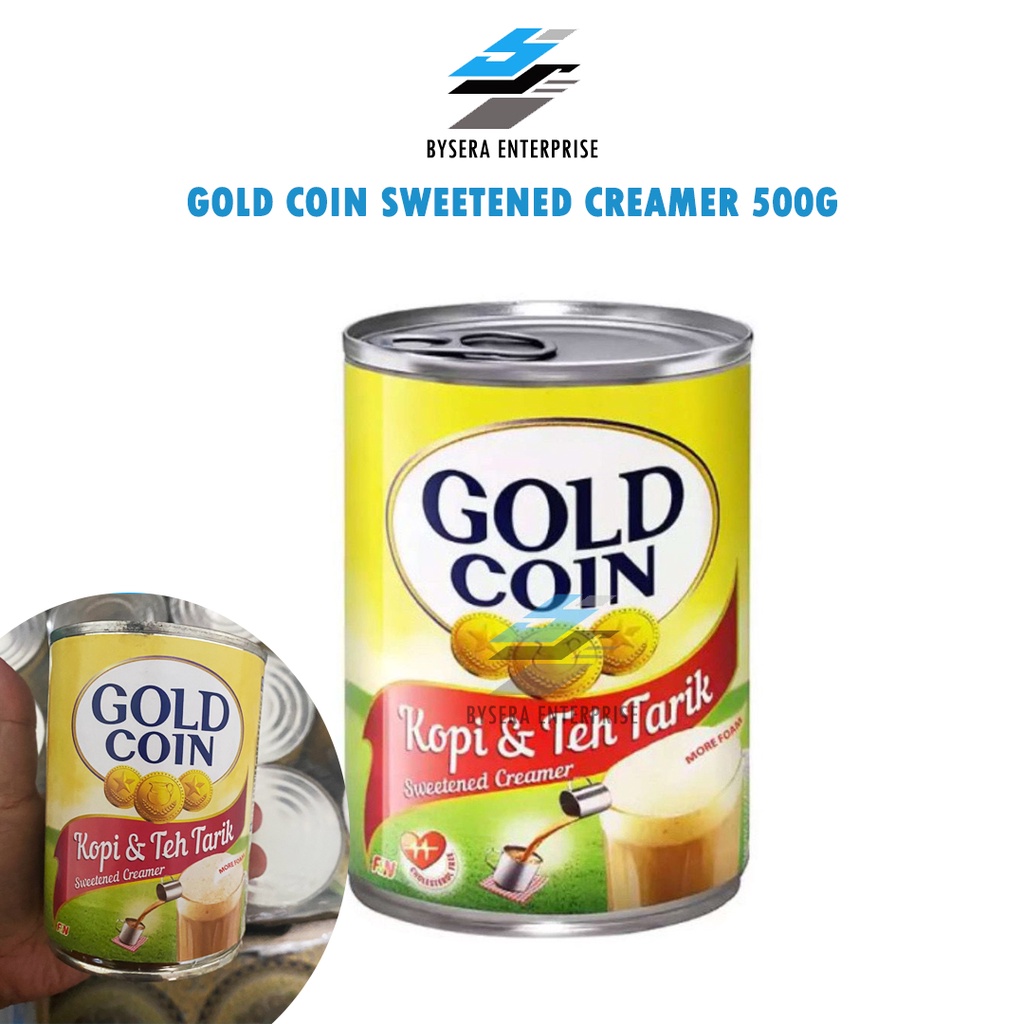 Gold Coin Kopi & Teh Tarik Sweetened Creamer (500g) / Susu Pekat Manis ...