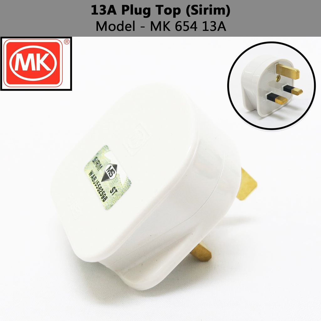UMS/MK/Designer [13A/15A] Plug Top [SIRIM] (White) | Shopee Malaysia