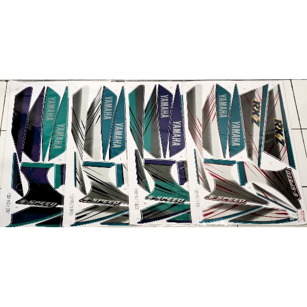 BODY COVER STICKER - RXZ 5TH MODEL BOSS 1993 MORITAKA | Shopee Malaysia