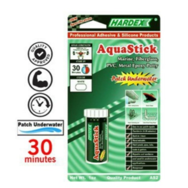 {READY STOCK} {FAST SHIPPING} HARDEX AquaStick Patch UNDERWATER Epoxy ...