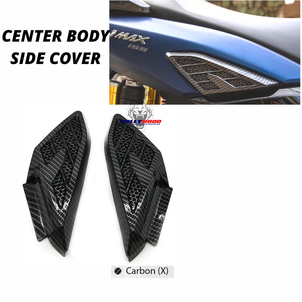 YAMAHA NMAX155 V2 / NMAX NEW FULL SET BODY COVER CARBON BODY KIT CARBON ...