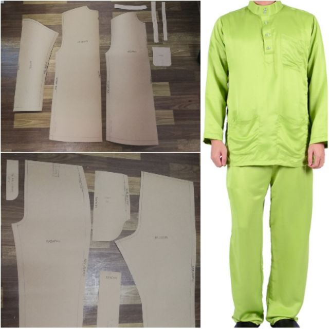 Pola Baju Melayu Cekak Musang | Shopee Malaysia