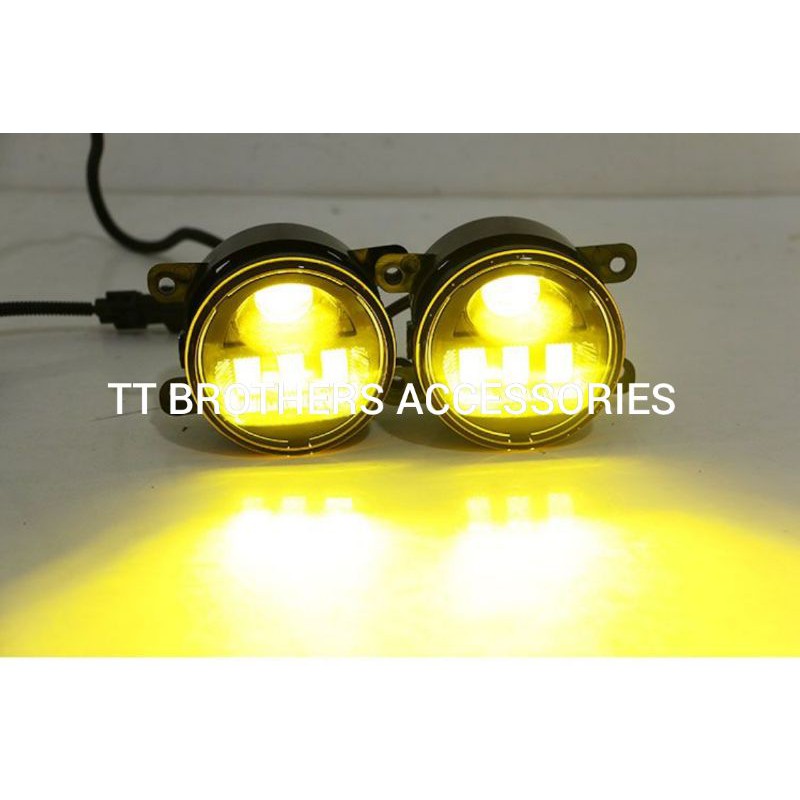 TOYOTA HILUX REVO LED FOGLAMP 3000K OR 6000K gold yellow pure white (3 ...