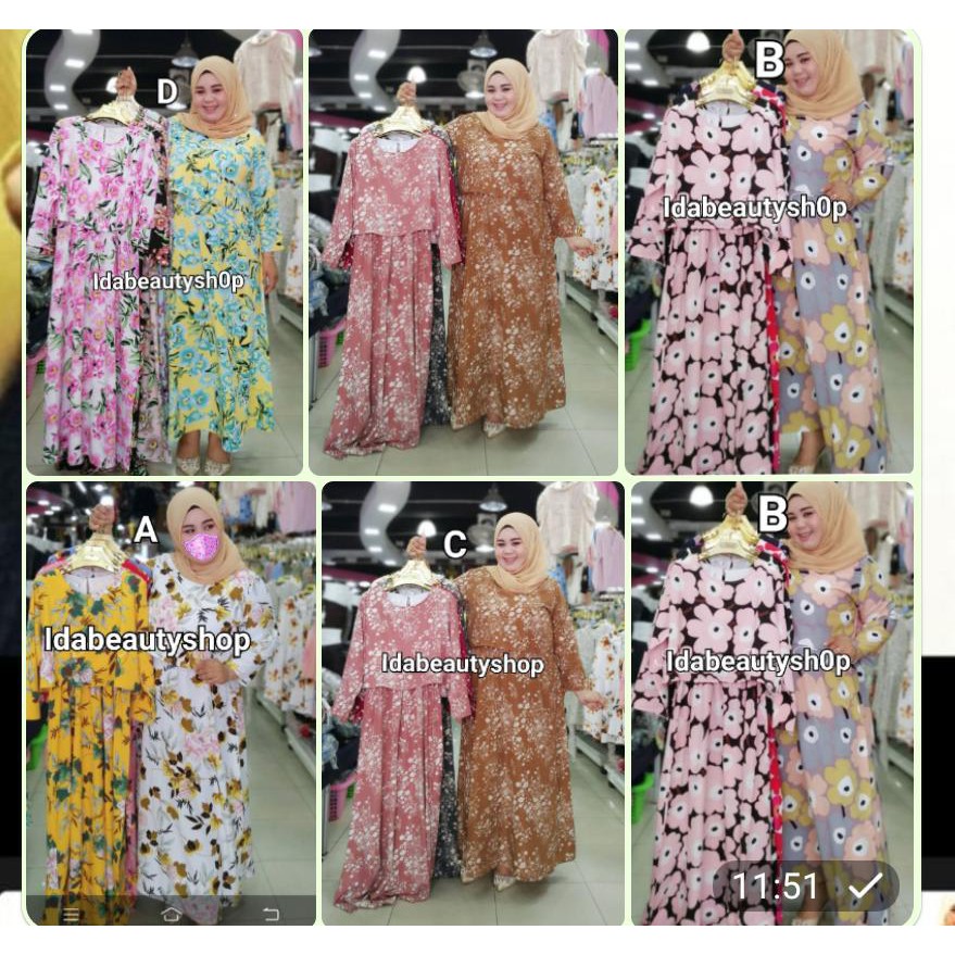 CROP DRESS PLUS SIZE (PLUS SIZE) | Shopee Malaysia