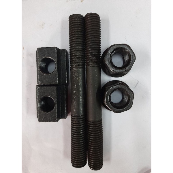 S45C FLANGE NUT , T NUT, STUD BOLT INCHES SIZE 螺丝 T 型 螺母 | Shopee Malaysia