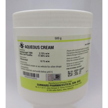 SUNWARD AQUEOUS CREAM 100GM/500GM EXP09/2027 | Shopee Malaysia