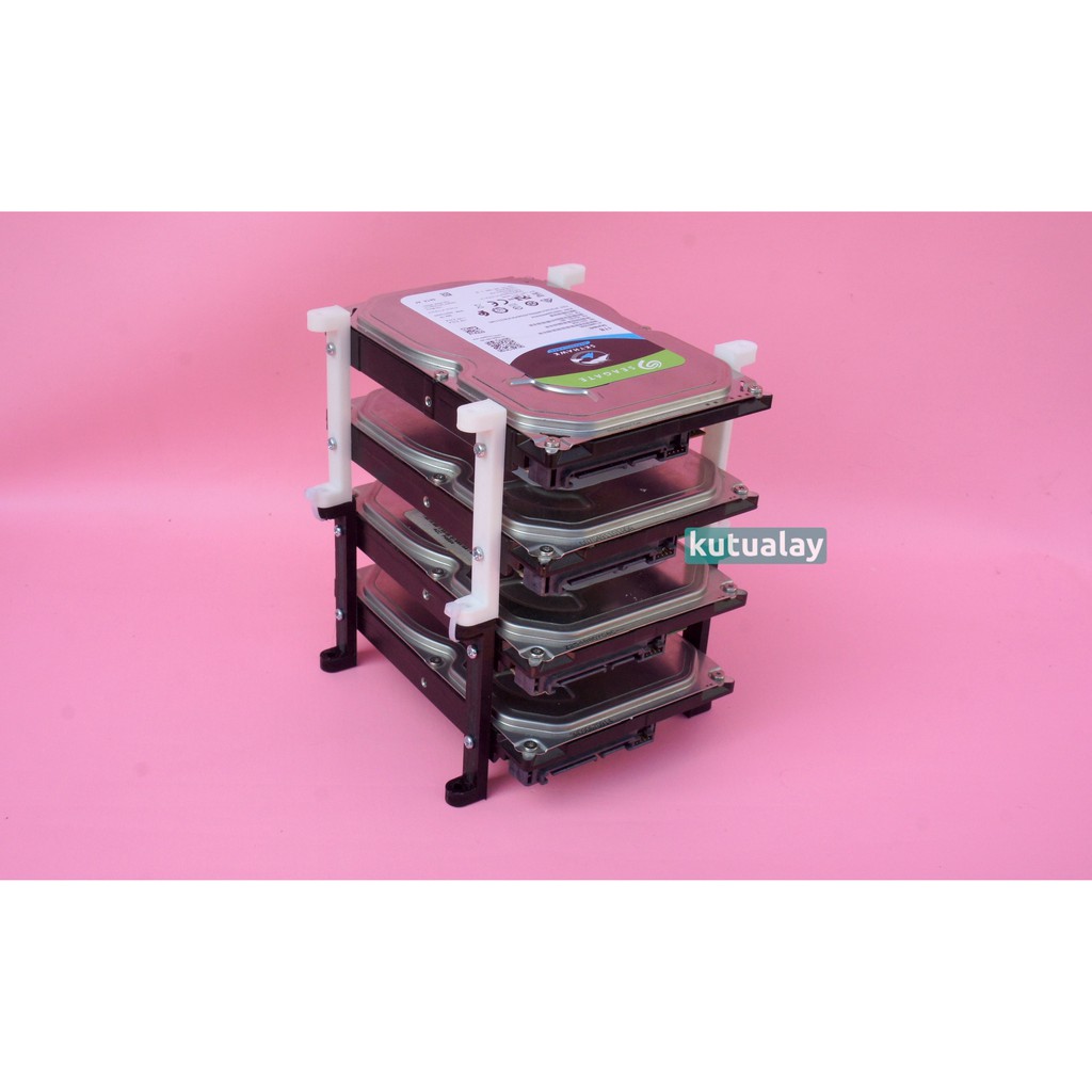 Custom Stand Hard Drive PC Computer 3.5 '''Multiple Rack HDD Bracket 3D ...