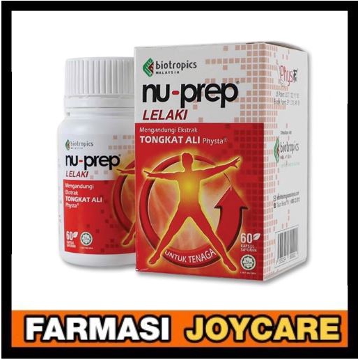 Nu-Prep / Nu Prep Lelaki Tongkat Ali 60's / 60's x 2 (Exp:July 2026) | Shopee Malaysia