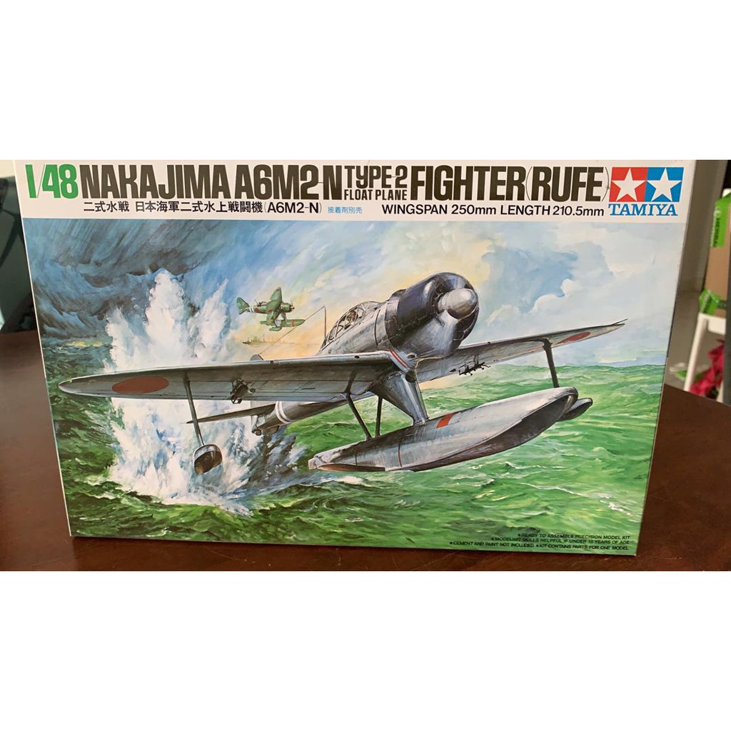 Tamiya 61017 Nakajima A6m2n Type 2 Fighter Rufe Floatplane 1/48 ...