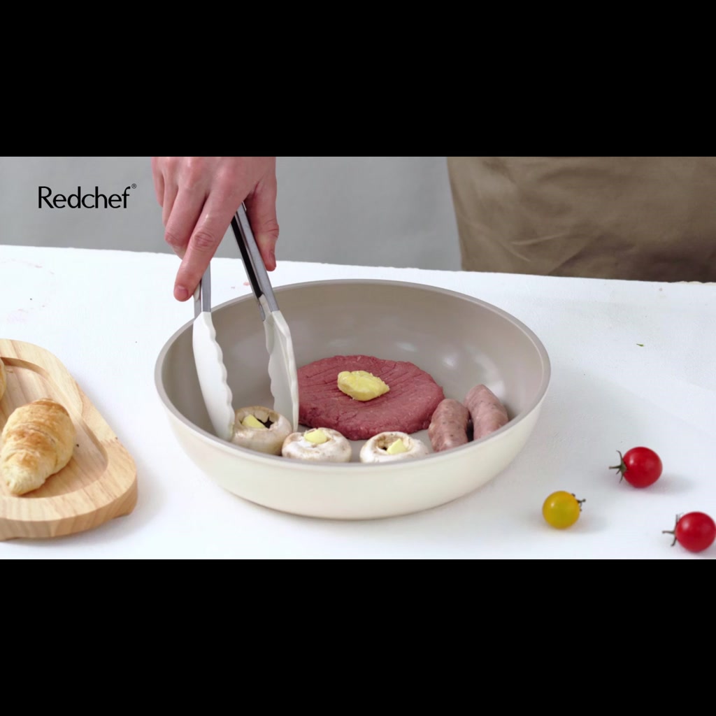 Redchef Nonstick Ceramic Rock Cookware Set Handle Removable (5Pcs) Non Toxic, PFAS& PTFE& PFOA ...