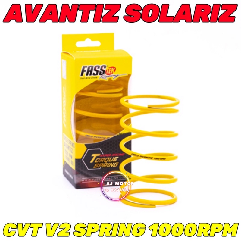 YAMAHA AVANTIZ SOLARIZ FASSTEK RACING PULLEY KIT / HOUSING BELL / AUTO ...