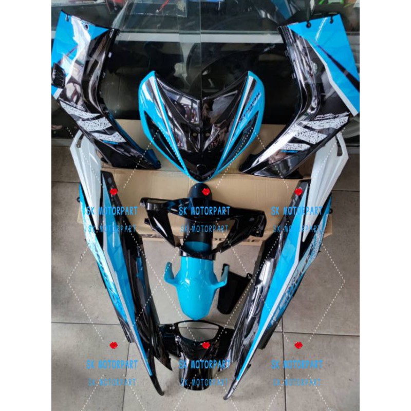 🔥🔥🎉COVER SET LC135 V1 SPARK BLUE | Shopee Malaysia