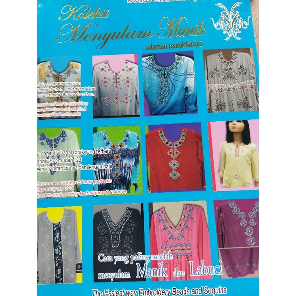 Buku DIY Kait,buku sulaman manik labuci,buku kain felt,buku stocking ...