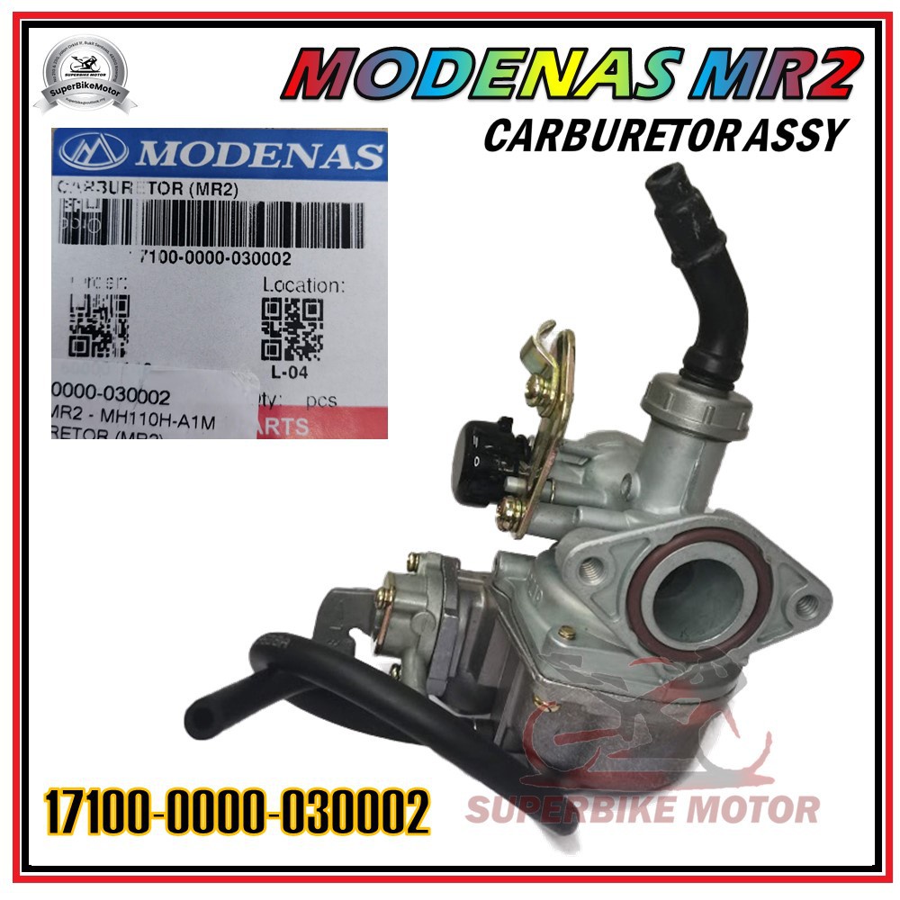 ORIGINAL MODENAS MR2 KRISS 110 KRISS110 MR2 CARBURETOR KARBURETOR ...