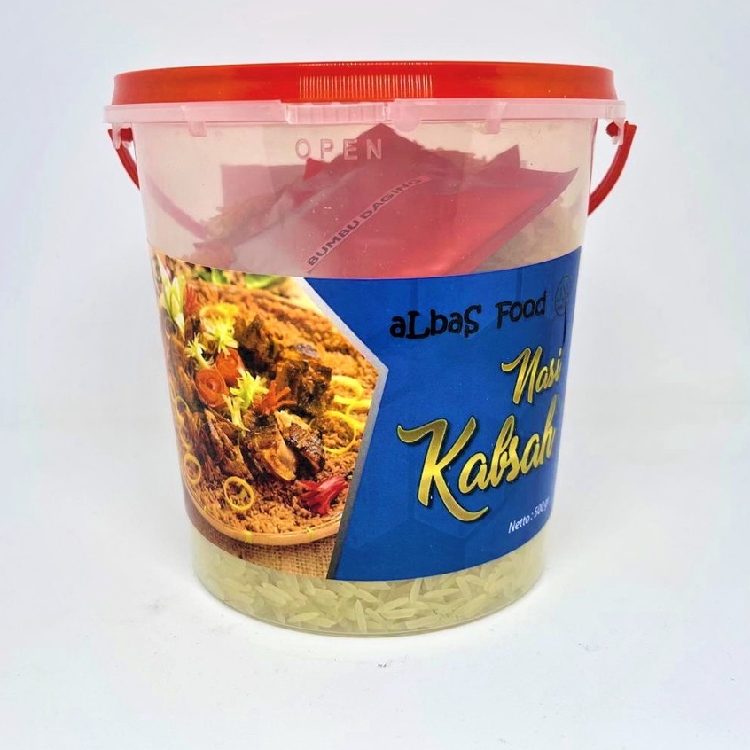 Basmati Rice And ALBAS FOOD Seasoning White FOOD Briyani Kabsah Bath ...