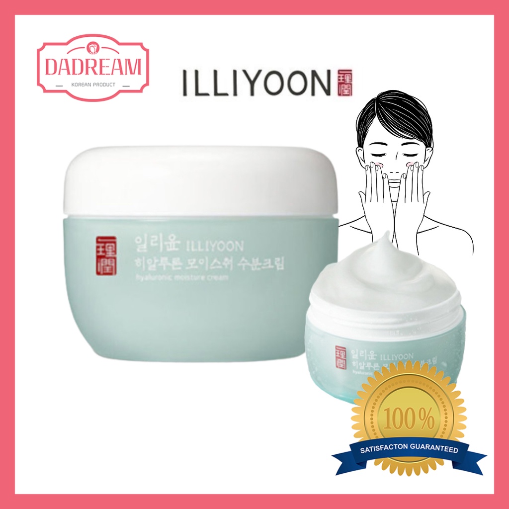 [Illiyoon] Hyaluronic Moisture Cream 100ml, Korean Cosmetic, K-Beauty ...
