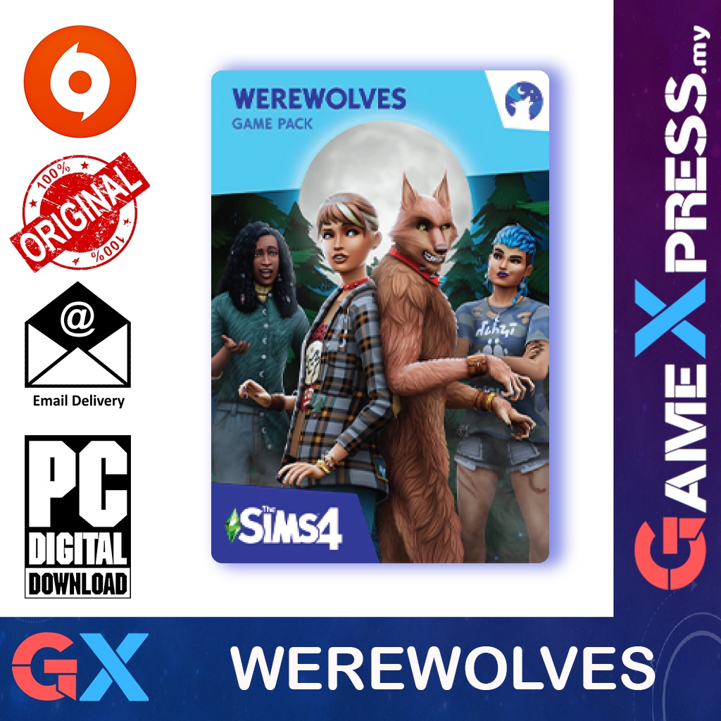 The Sims 4 Werewolves Expansion PC Game / Mac Origin Platform - TS4 ...