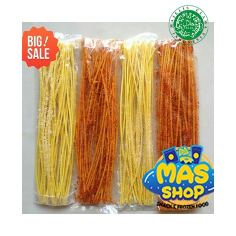 Biting stick noodles, thousand stick noodles, elementary school snacks ...