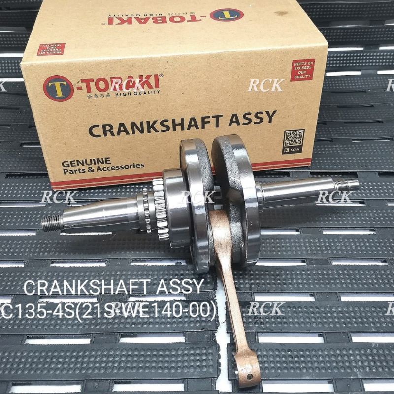 CRANKSHAFT ASSY TOBAKI FRG YAMAHA EGO 115 EGO-S LC135 4SPEED LC135 ...