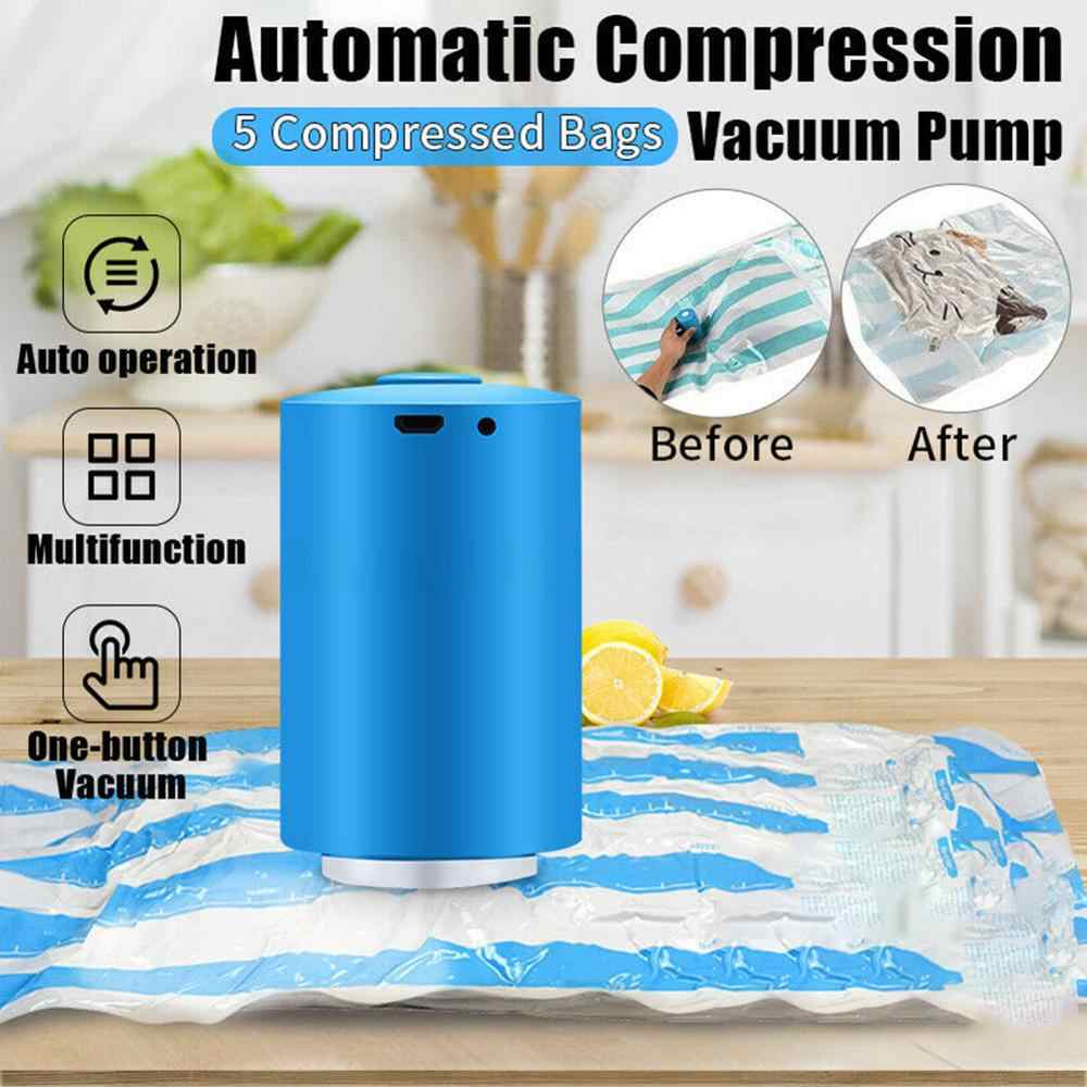 🇲🇾🐻Mini Portable Travel Air Vacuum Extractor Rechargeable Electric Air ...
