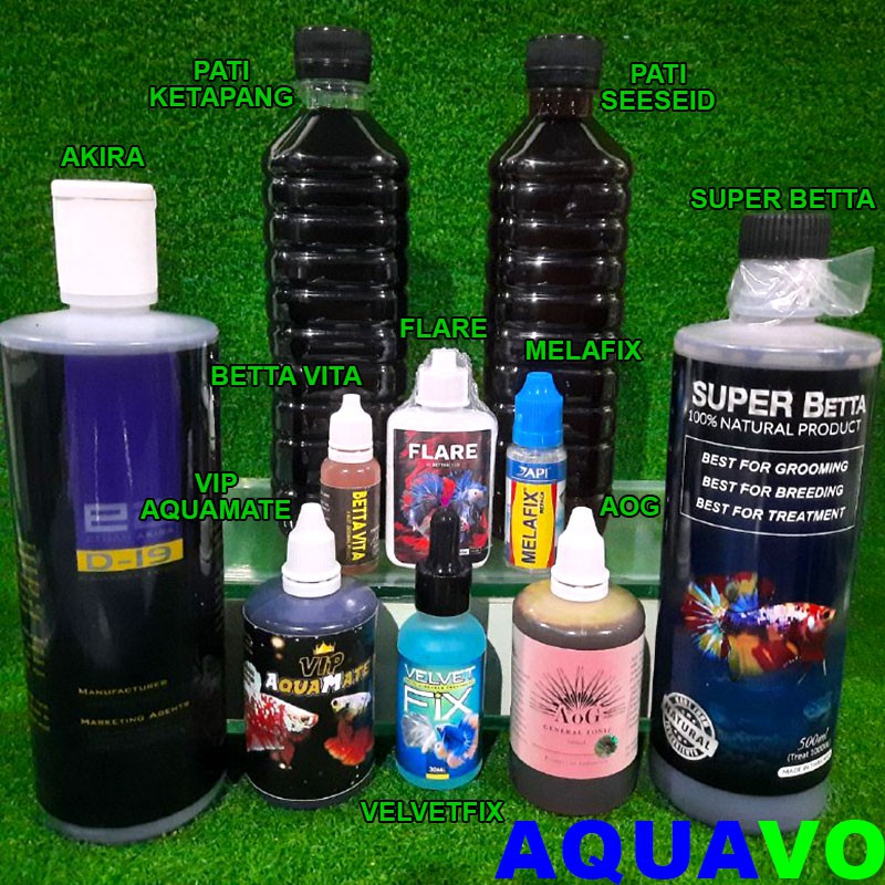 AKIRA PATI KETAPANG SEESIED BETTA VITA FLARE MELAFIX VIP AQUAMATE ...