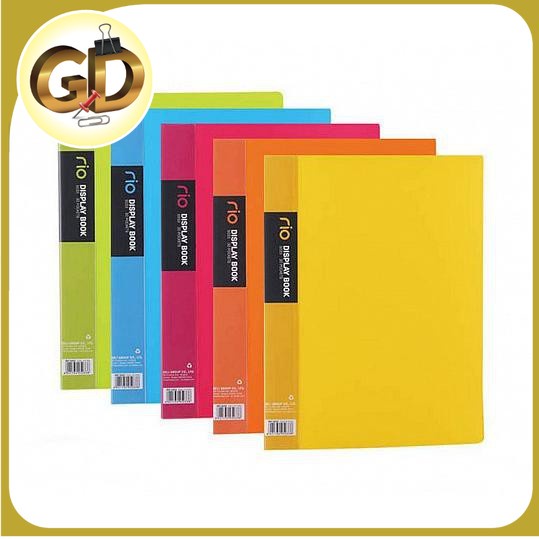 Deli A4 Display Book File Folder/Plastic File/Fail Sijil (30pockets ... Deli A4 Display Book File Folder/Plastic File/Fail Sijil (30pockets ...