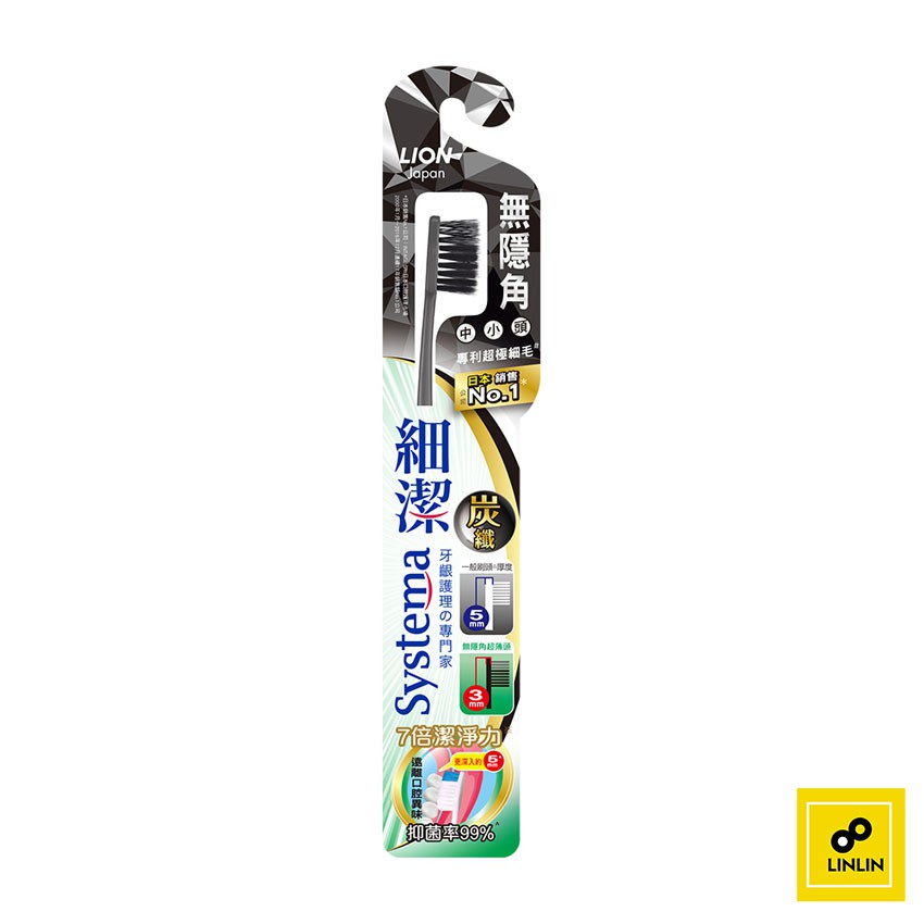Japanese Lion King Details No Hidden Angle Toothbrush (Carbon Fiber ...