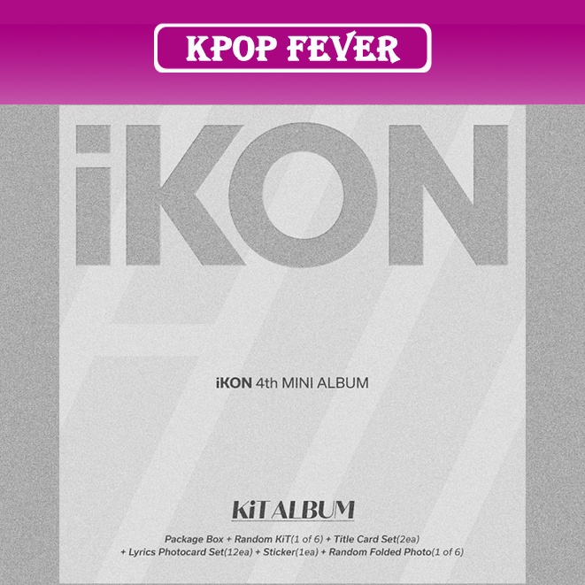 IKON - FLASHBACK [ KIT ver. ] (4th Mini Album) | Shopee Malaysia