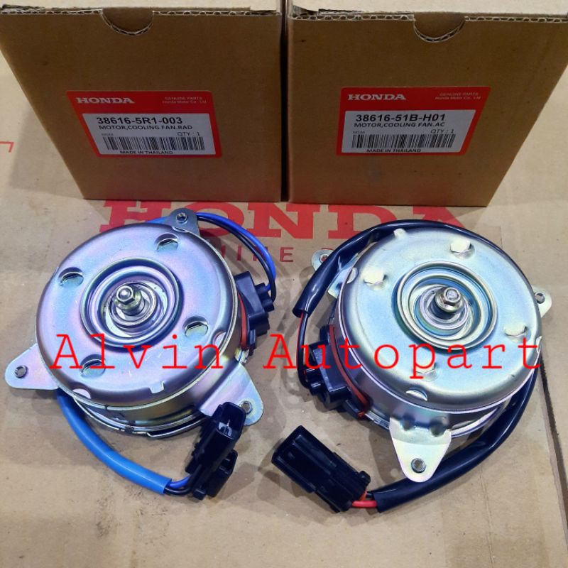 Complete RADIATOR and AC COOLING FAN SET for HONDA HRV with Warranty ...