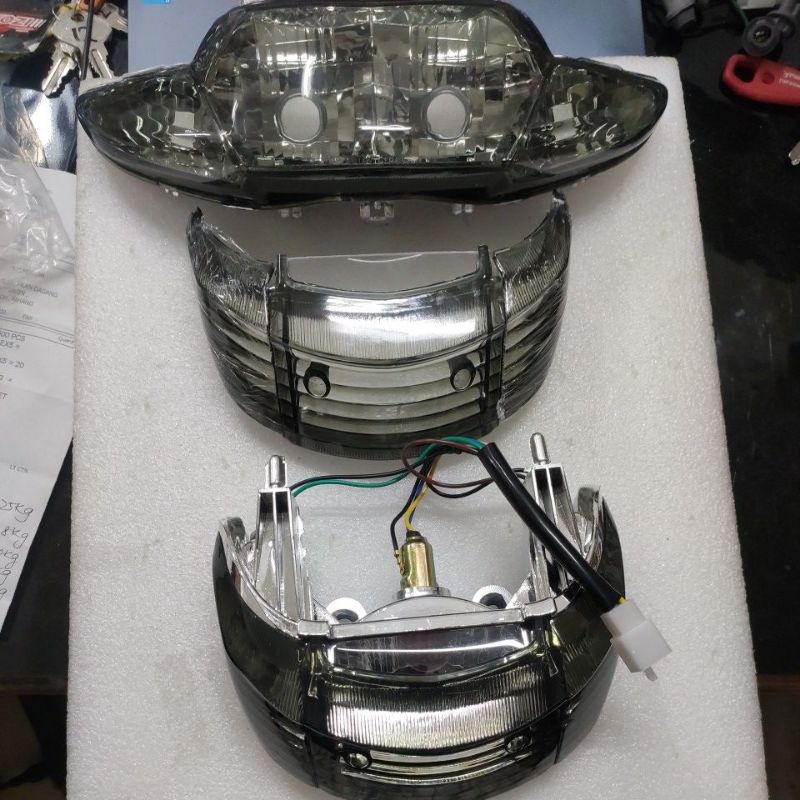 Headlamp head lamp lampu depan tail lamp cover lampu belakang (tinted ...