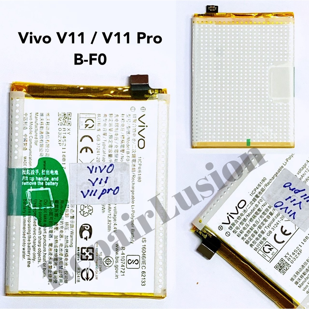 Vivo V5 V5S V5 Lite V5+ V11 V11 Pro Y66 Y67 V7 V7 Plus Battery Bateri ...