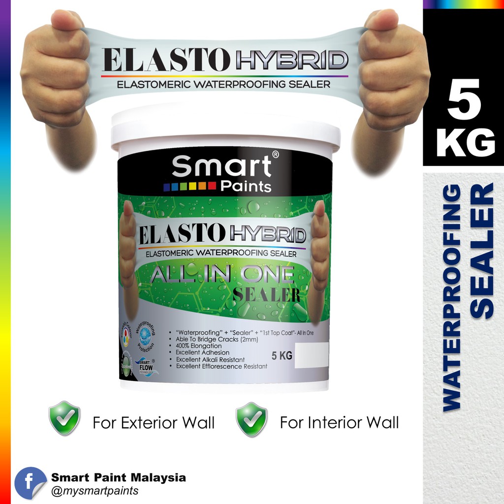 Smart Paints Elasto Hybrid (5kg) | Shopee Malaysia