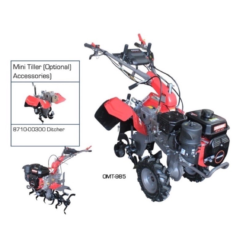 OGAWA MINI TILLER - OMT985 Ogawa Cultivator - OMT-985 - 7HP | Shopee ...