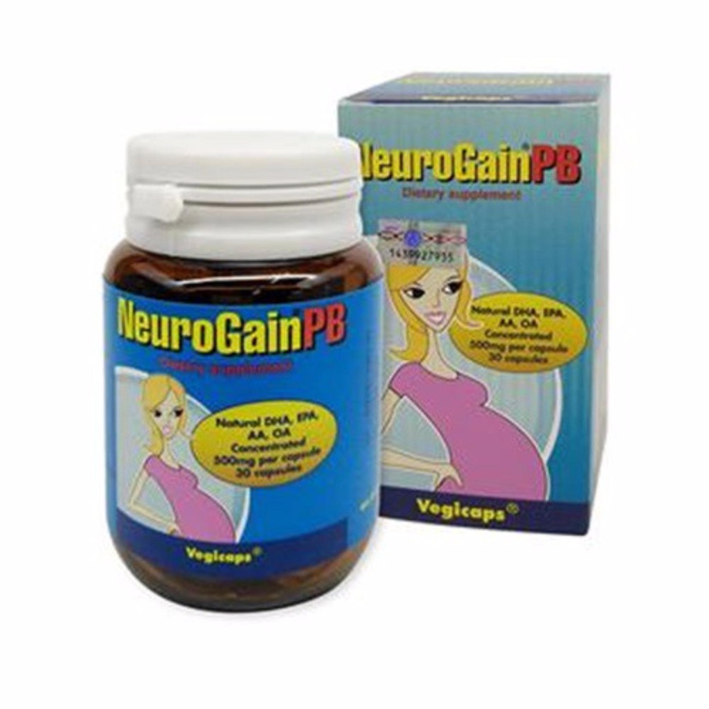 Neurogain PB Vegicaps 30's | Shopee Malaysia