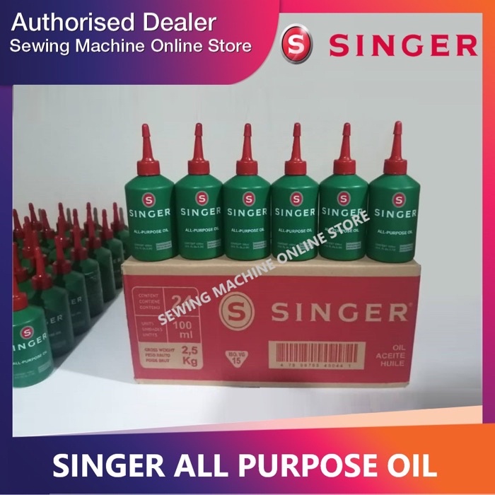 🔥READY STOCK🔥 Singer All Purpose Sewing Machine Oil 80cc / Singer Oil ...