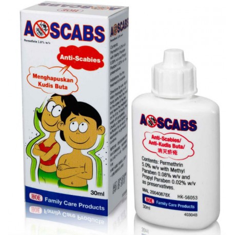 HOE A SCAB LOTION 5% for Anti-Ssabies 30ML | Shopee Malaysia