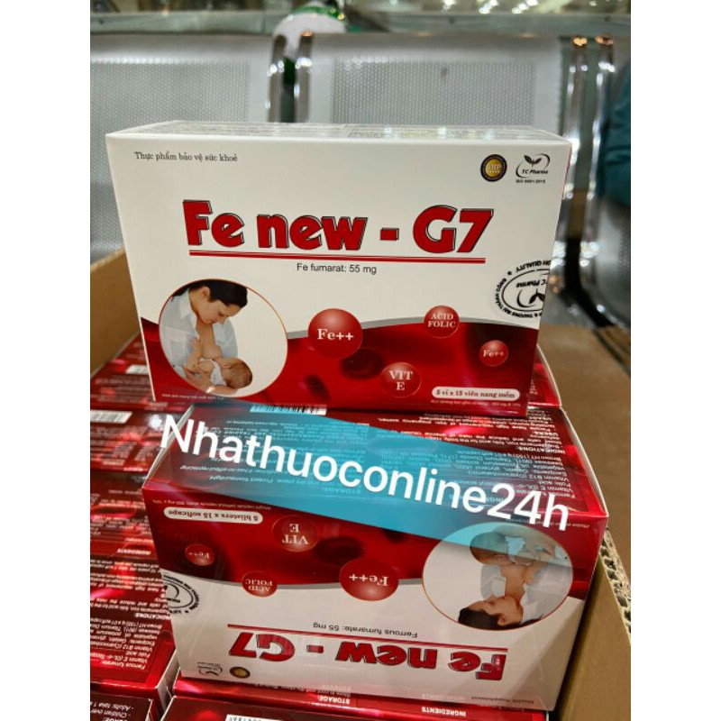 Fe new iron tablets - G7 (box of 5 blisters x 15 tablets) | Shopee Malaysia