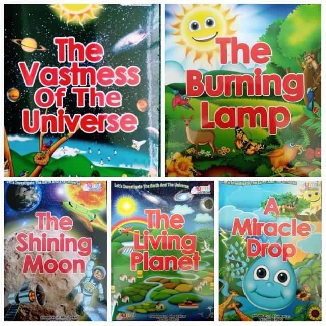 Let’s Investigate The Earth & The Universe Series (4 books in 1 Set ...