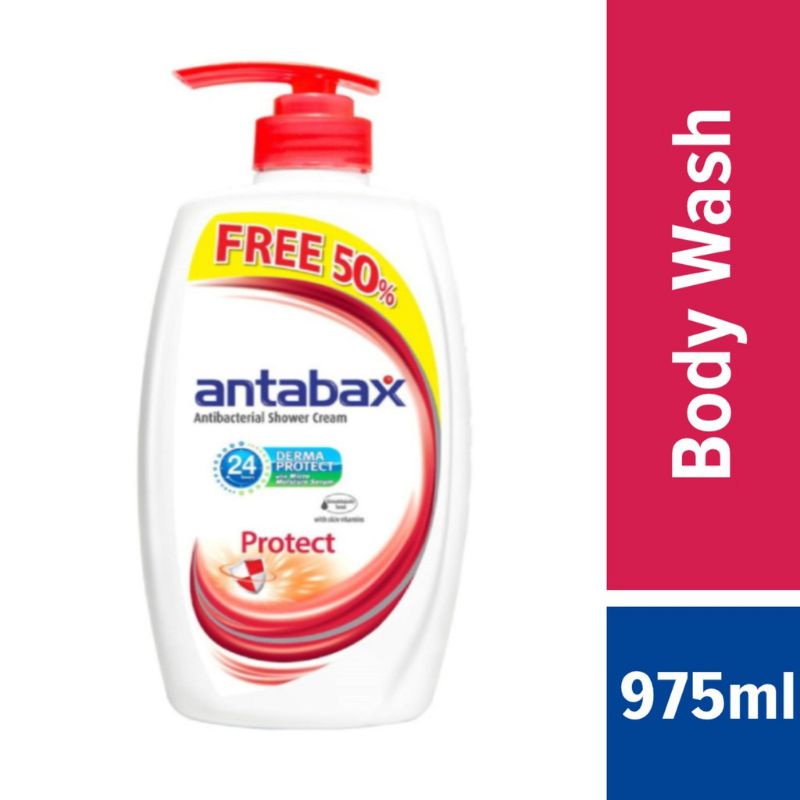Antabax Antibacterial Shower Cream refill pack, bottle 850g-975ml ...