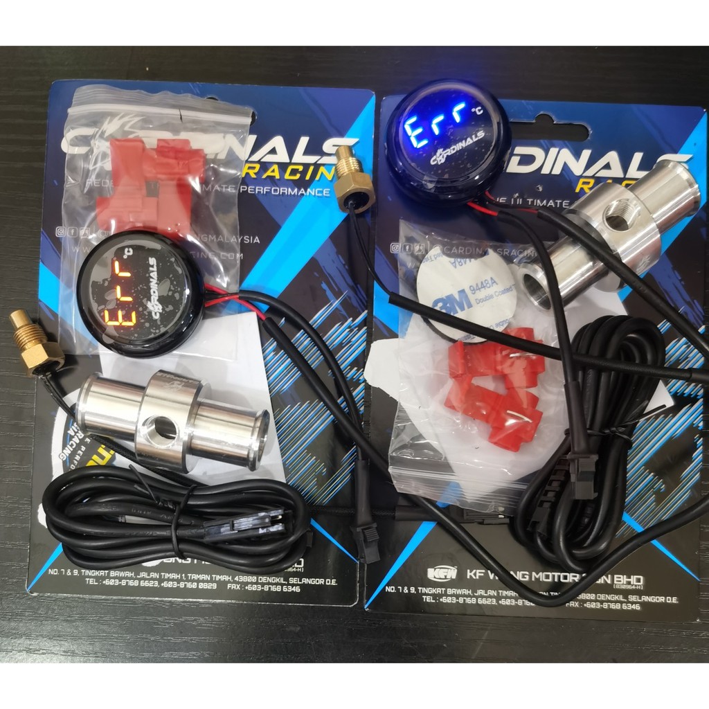 Cardinals Digital Water Temperature Meter Set ROUND (With Joint Socket ...