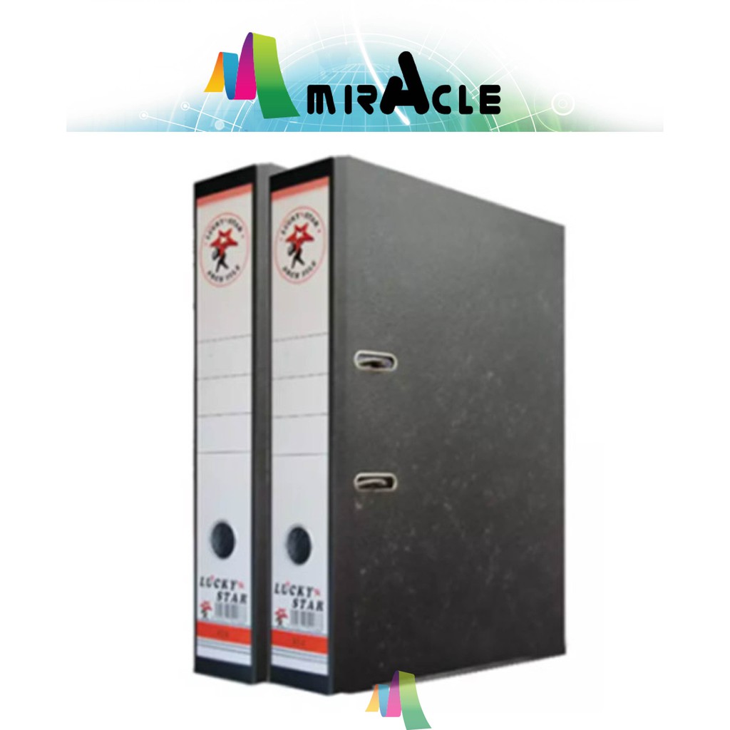 [READY STOCK] Lucky Star/ Super 3” Lever Arch File 2pcs | Shopee Malaysia