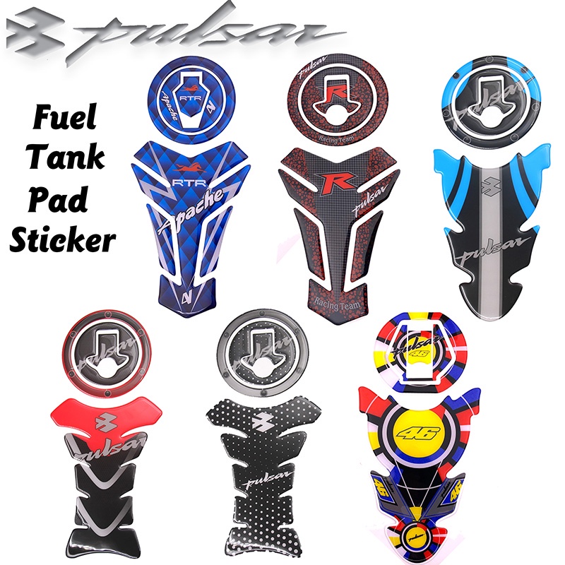 motorcycle Fuel Tank Pad Sticker Protective cover For Modenas Pulsar ...