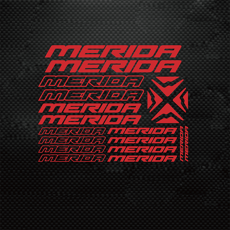 Merida MTB Road Bicycle Stickers Mountain Bike Frame Sticker Decals ...