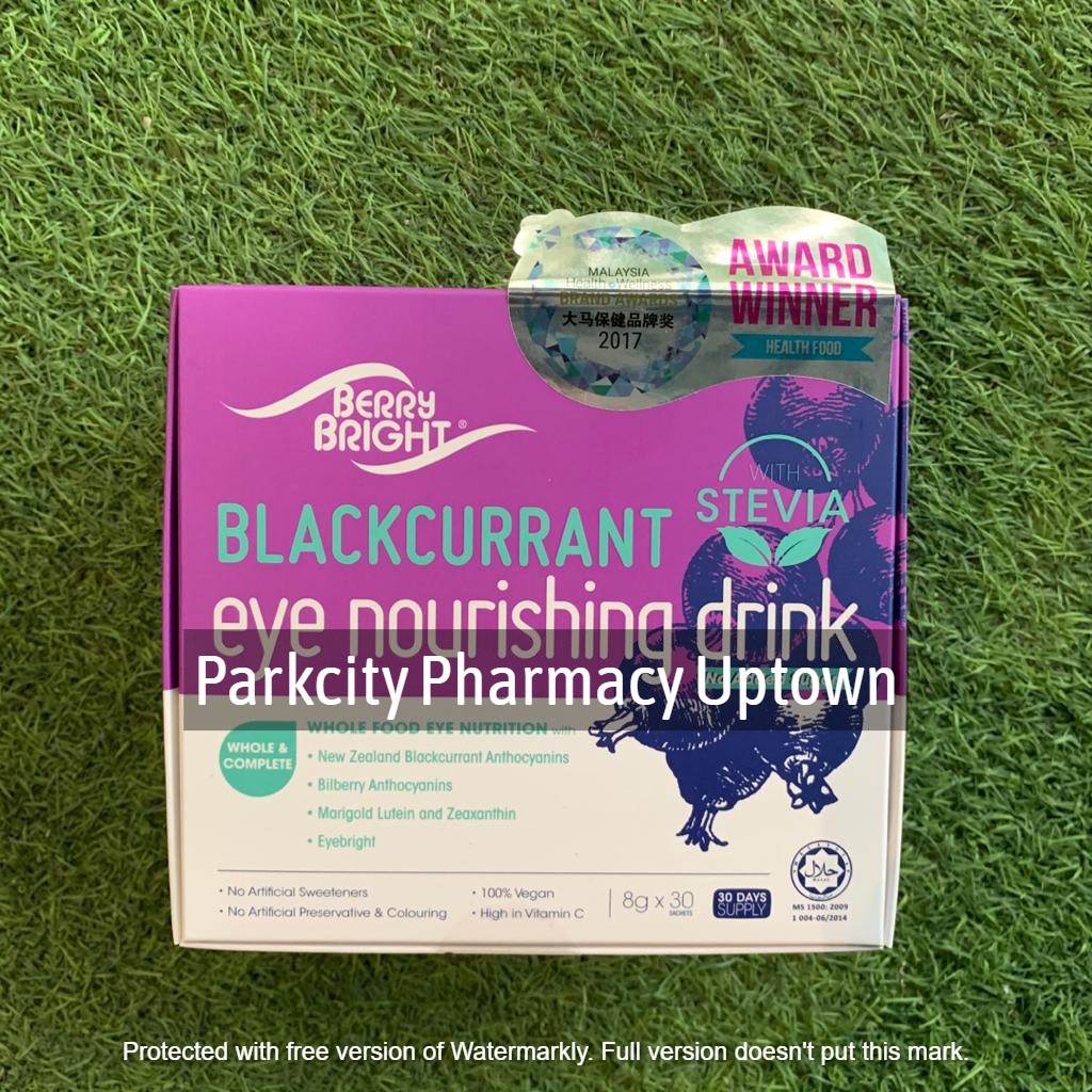 Berry Bright BlackCurrant with Stevia Eye Nourishing Drink 8g x 30 ...