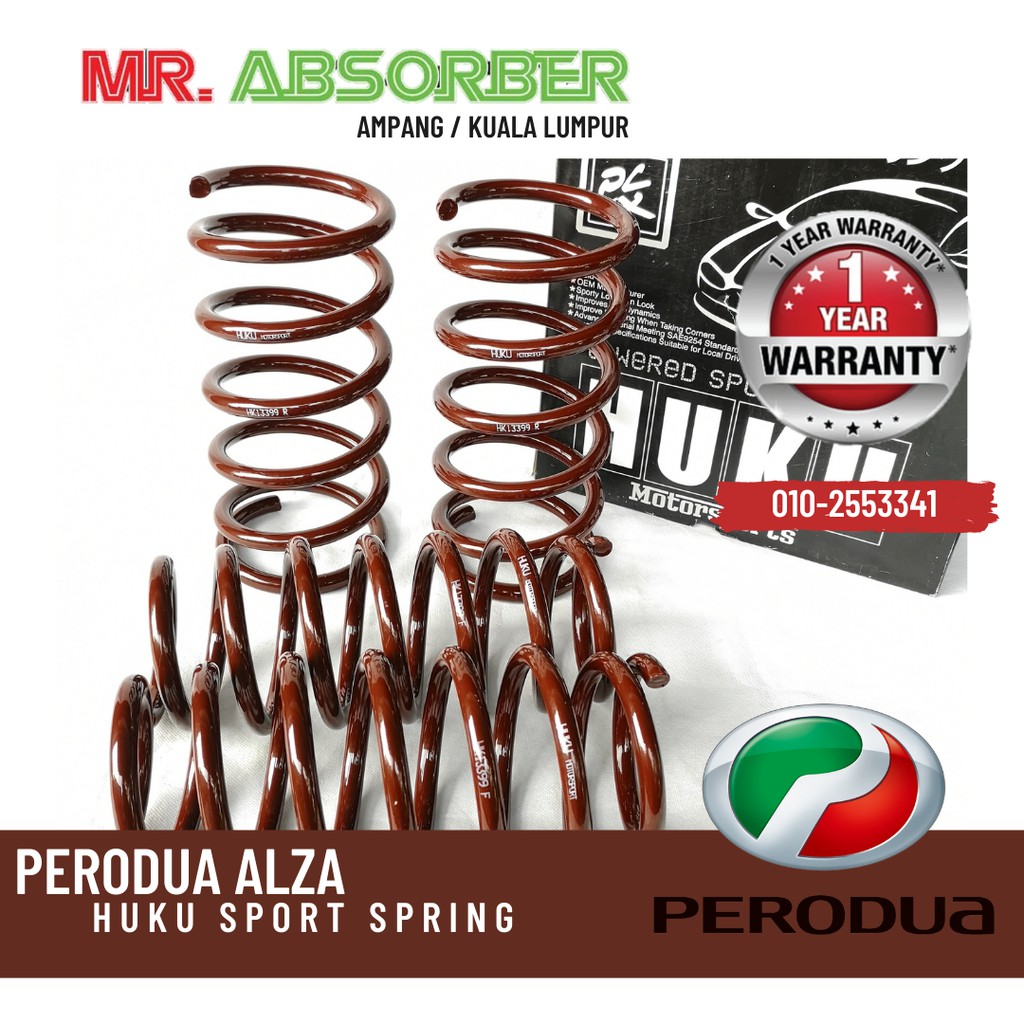 SPORT SPRING HUKU PERODUA ALZA | Shopee Malaysia