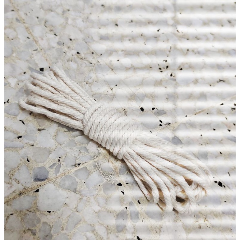 2mm Twine Hemp Rope String TALI GUNI & 3mm Natural Cotton Cord Macrame ...